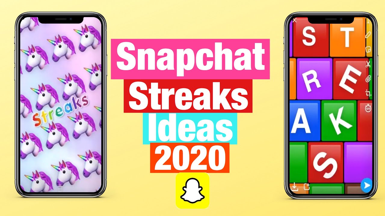 Snapchat streaks ideas (2020 edition) #snapstreaks #streaks #snapchat ...