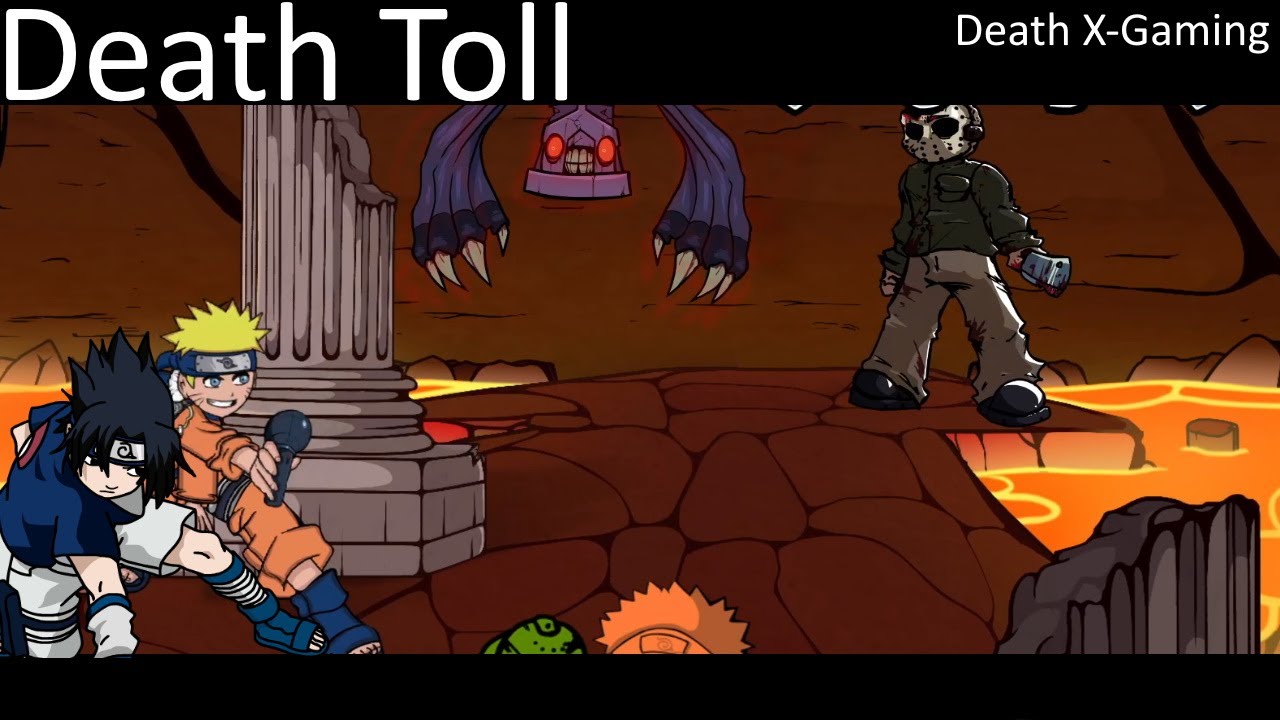 Friday Night Funkin' - Death Toll But It's Naruto & Sasuke Vs Jason (My ...