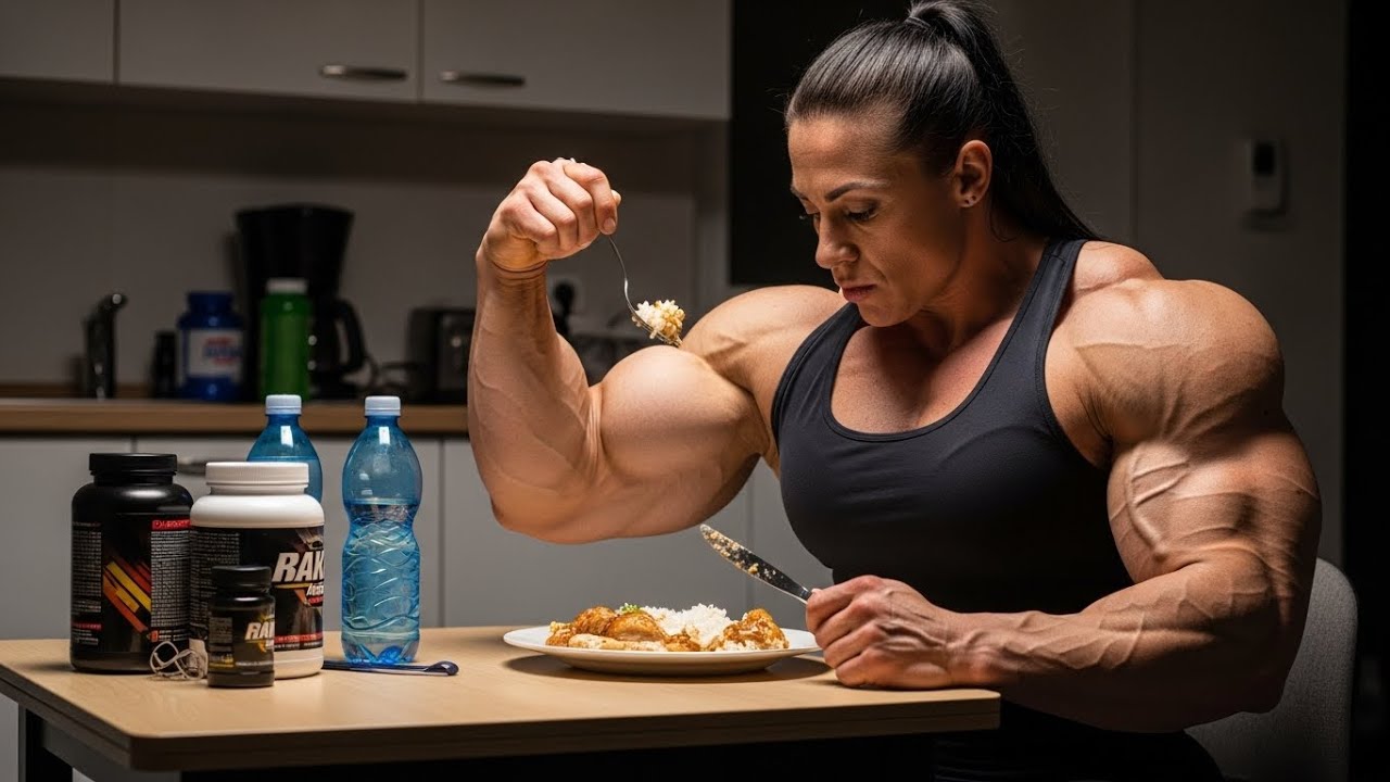 Sophia's muscle growth story - Perfect diet Makes her Bodybuilder - YouTube