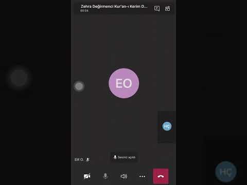 Microsoft Teams Programına Telefondan Bağlanmak İçin