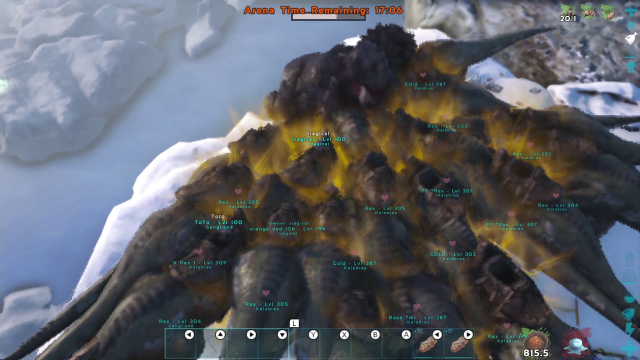 Ark survival evolved alpha megapithecus fight on switch - YouTube