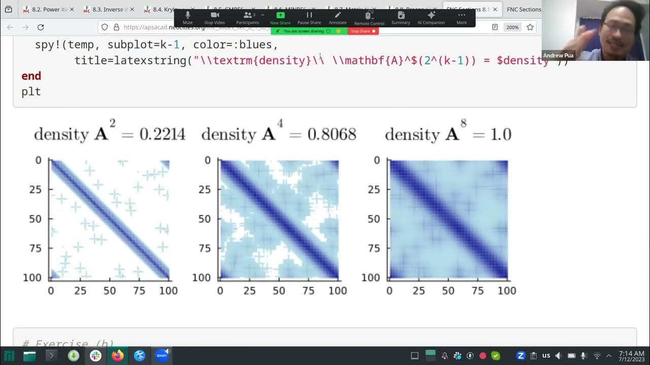 Fundamentals of Numerical Computation: Krylov methods in linear algebra (fnc01 8) - YouTube