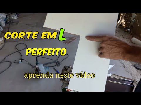 Corte em l perfeito...veja como fazer nesse vídeo - YouTube