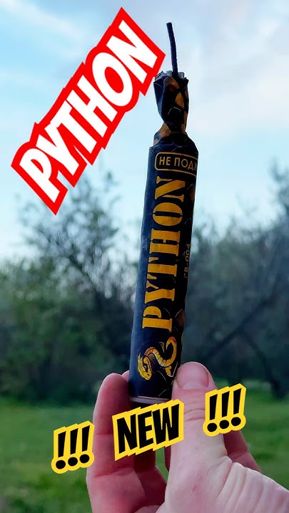 образец новой петарды PYTHON. По вопросам оптовых продаж +79384052373 # ...