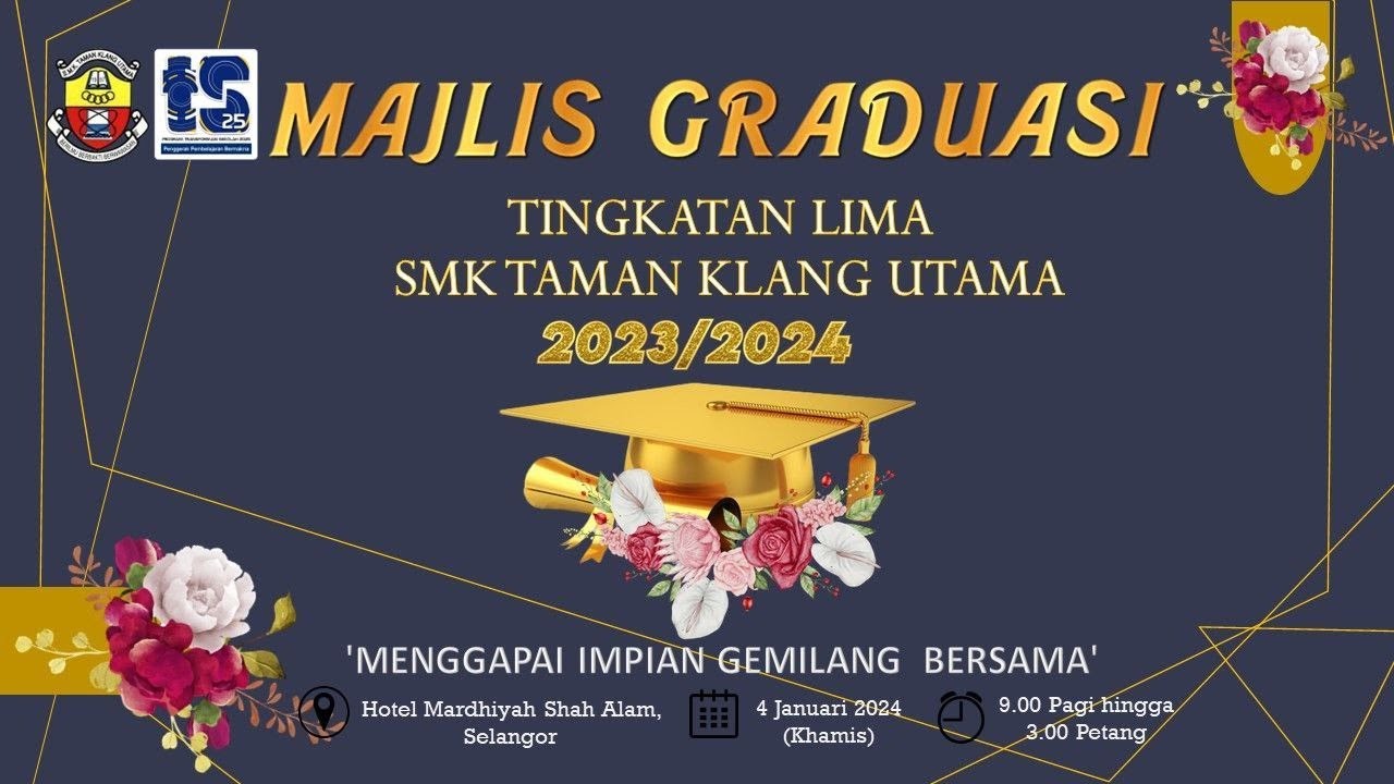 EPISOD KHAS 3 : (LIVE) MAJLIS GRADUASI TINGKATAN 5 SMKTKU SESI 2023/ ...