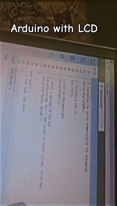 Arduino With Lcd Lcd Arduinoprojects Arduino Arduinowithlcd Youtube