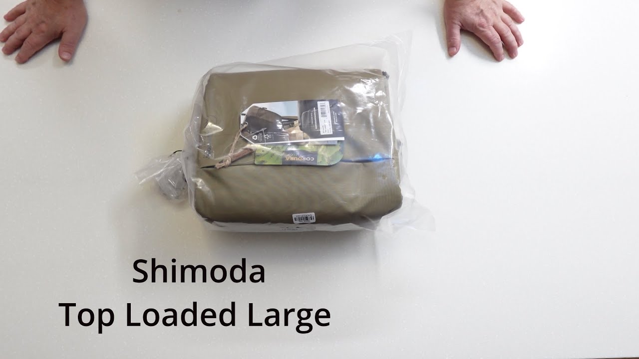 UNBOXING/TRAVEL GEAR/PHOTO GEAR: Shimoda Top Loader Large in BOA - YouTube
