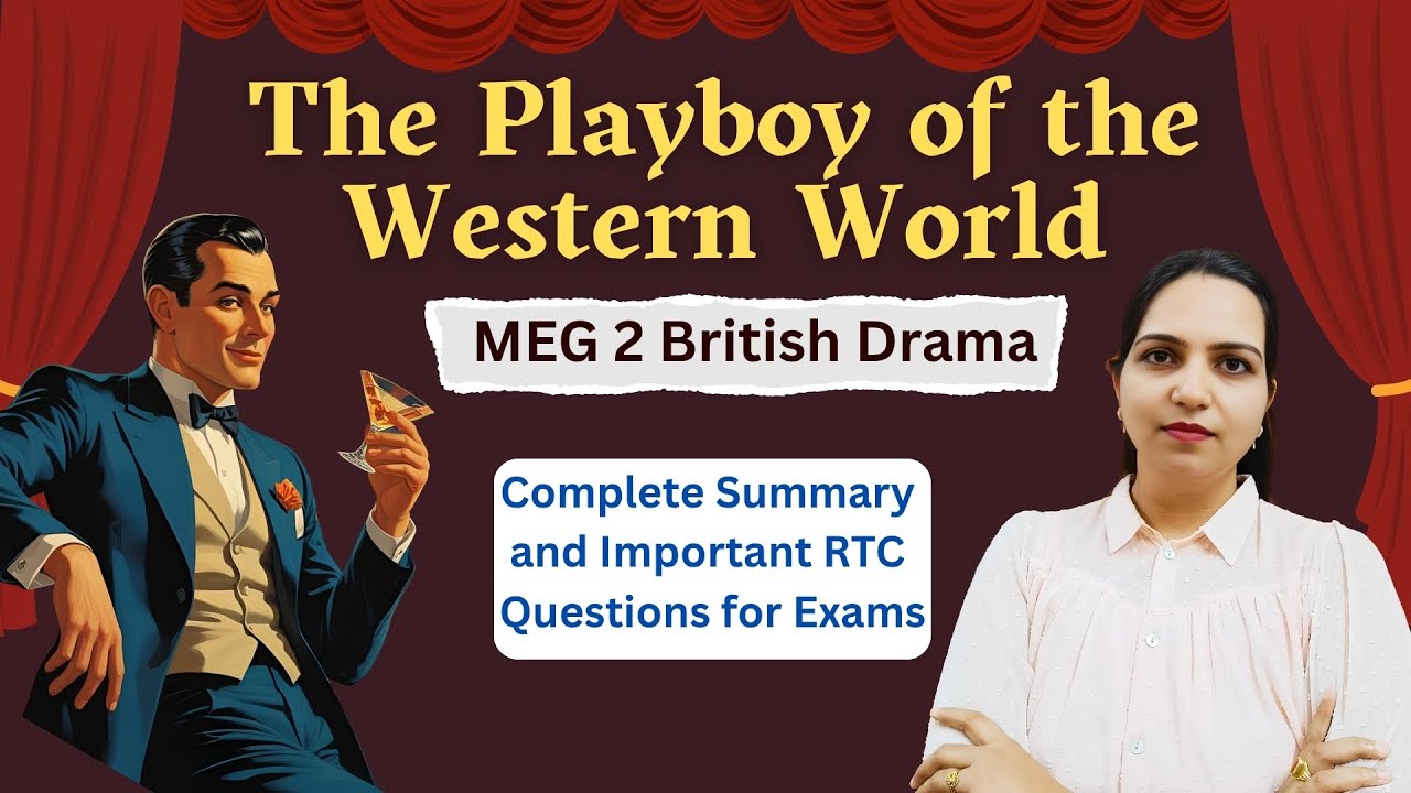 The Playboy of the Western World | Important Exam Questions & RTCs ...