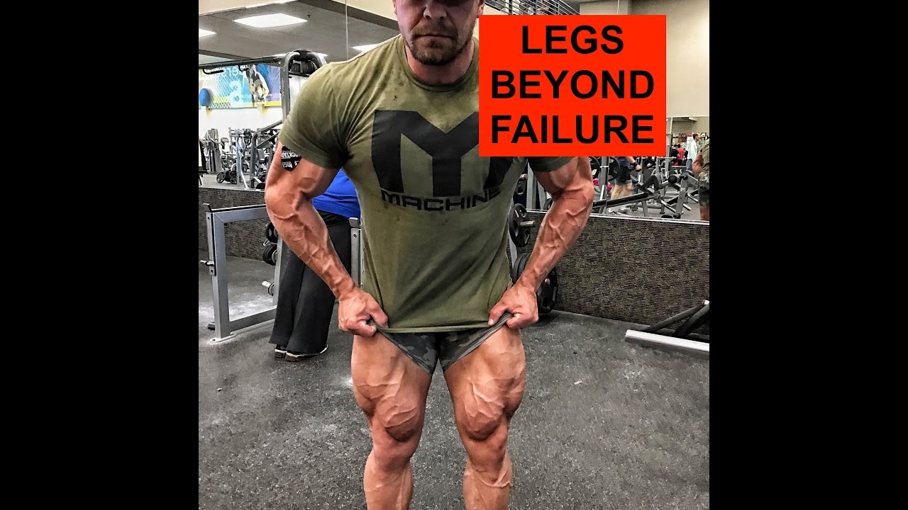 Beyond Failure Leg Workout | No Frills, No Voiceover, Just Gains ...