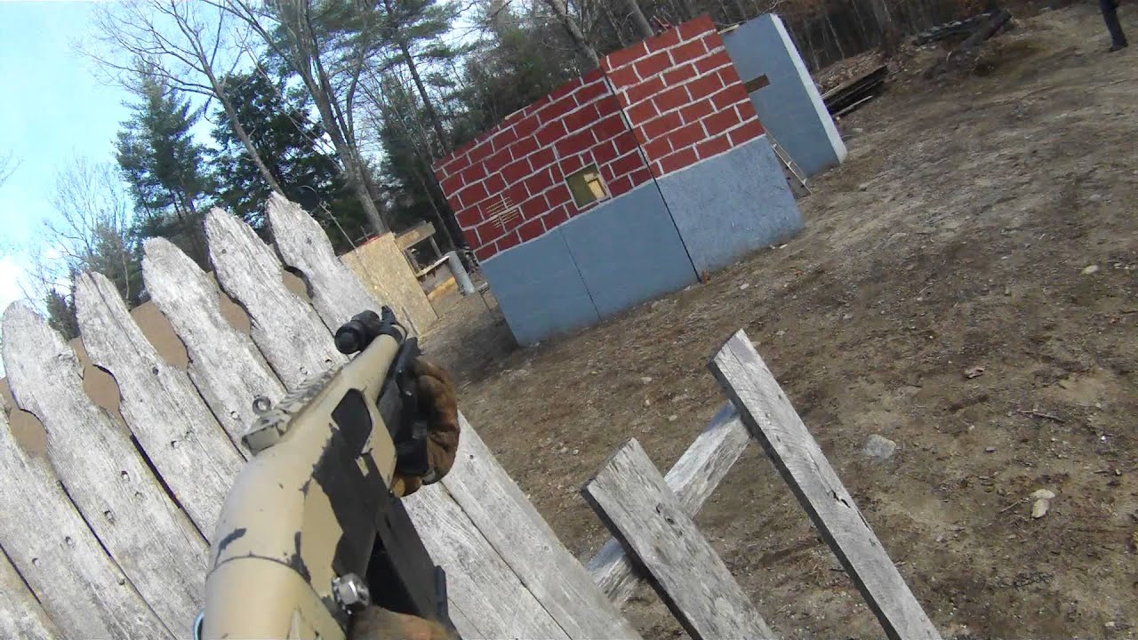 Feel Good Farms Airsoft 2015, Marui M870 - YouTube
