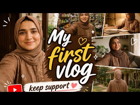 🎥 My First Vlog 🤗 | Keep Support ❤️#dailyvlog #vlog #vlog2026 