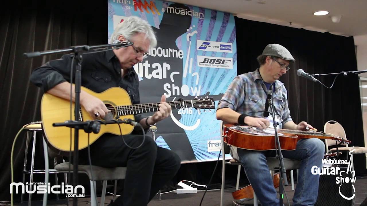 NICK CHARLES & PETE FIDLER - Buckets of Rain (Melbourne Guitar Show ...