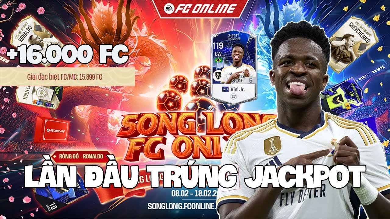 (FC Online) Bùng nổ ngày tết với jackpot với 16k FC full sự kiện Song ...