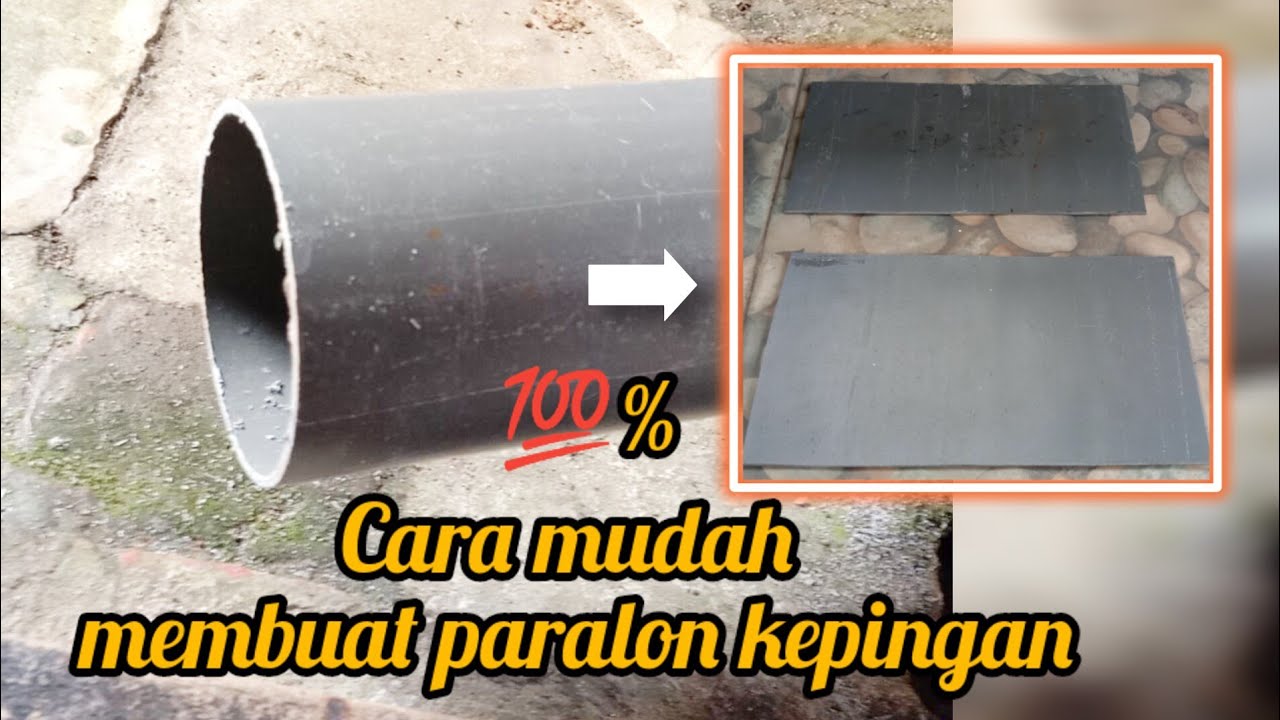 Cara Mudah Bentuk Paralon Jadi Kepingan #paralonpvc @PA_Official7 - YouTube