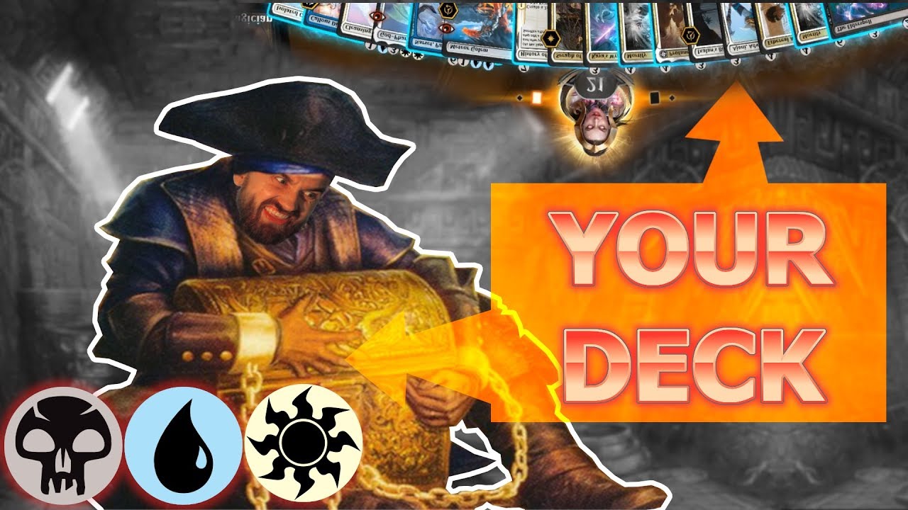 I DONT NEED A DECK! Dead Mans Chest Standard MTG Arena War of the Spark ...