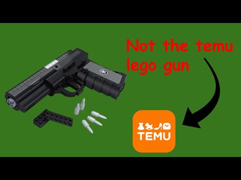 I got a lego temu gun - YouTube