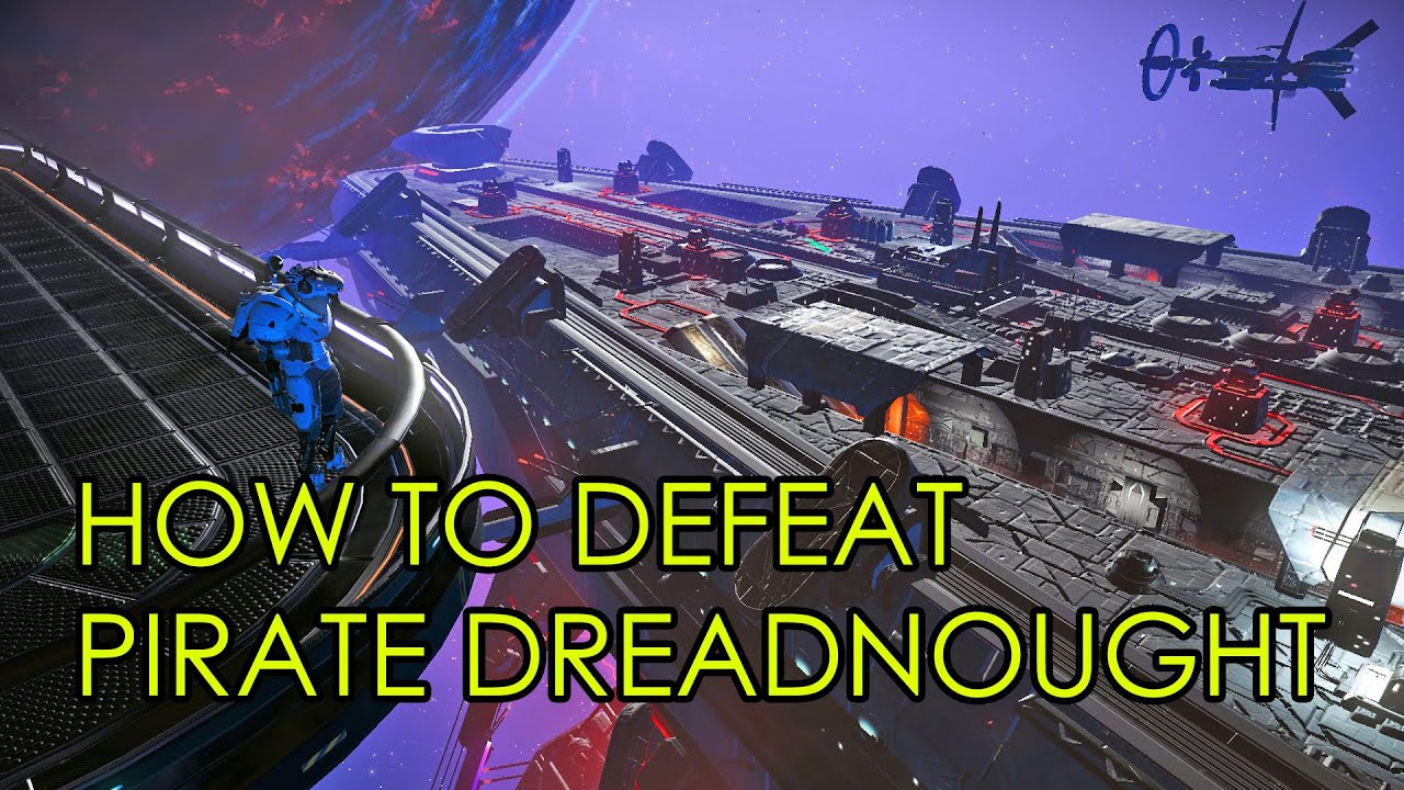 How to defeat Pirate Dreadnought in No Man's Sky - YouTube