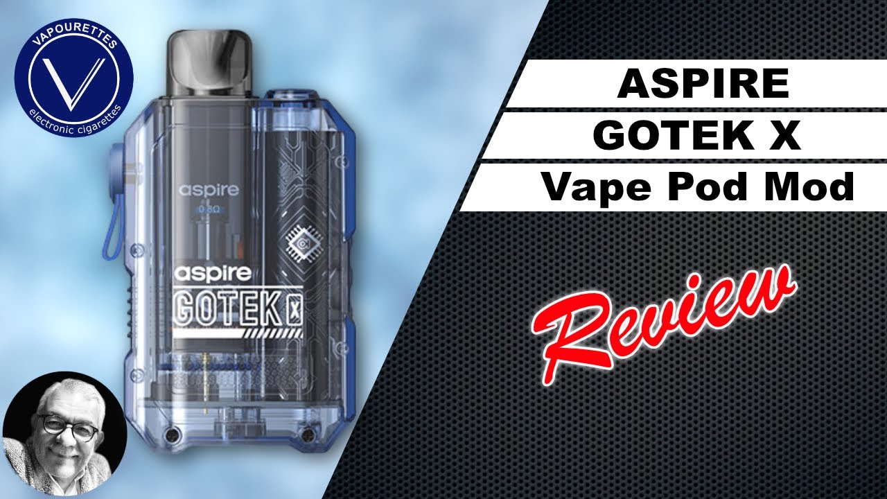 Aspire Gotek X vape pod mod review - YouTube