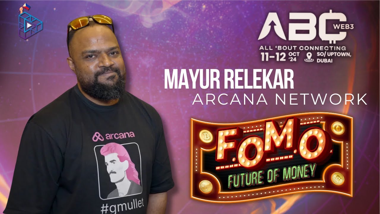 Mayur Relekar Founder/CEO Arcana Network | ABC Conclave 2024! - YouTube