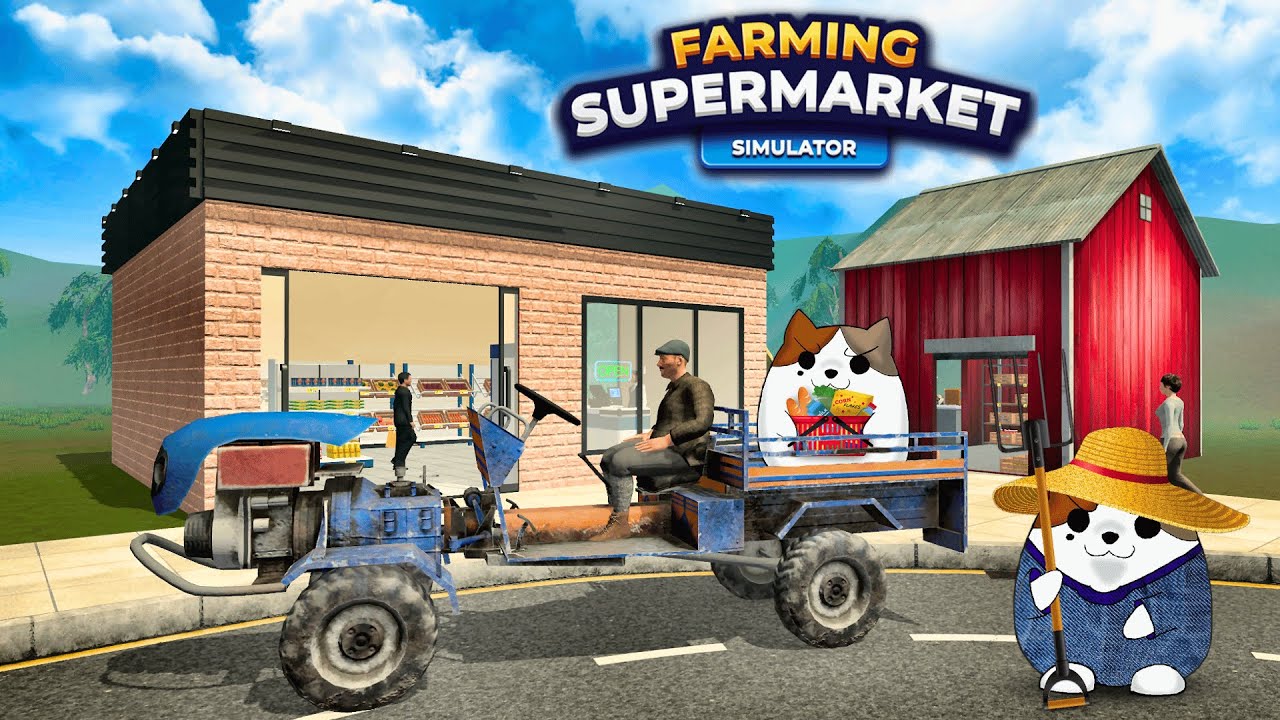 VIPs and hiring the Restocker in Farming & Supermarket Simulator! | New ...