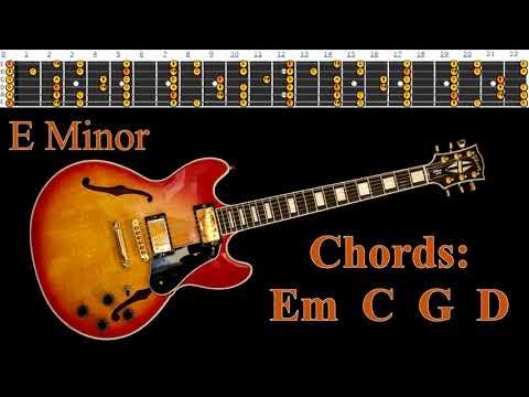 Soft Rock Backing Track Guitar Jam Jam - E Minor - YouTube