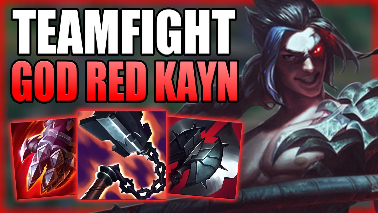 RED/RHAAST KAYN JUNGLE WINS TEAMFIGHTS BY HIMSELF EASY! - Best Build ...