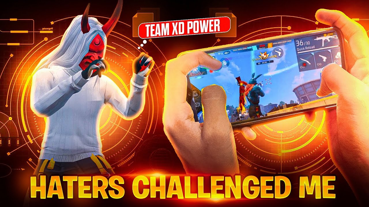 DON'T CHALLENGE TEAM XD ⚠️ TEAM XD POWER 🫨 FREE FIRE MAX 💀 - YouTube