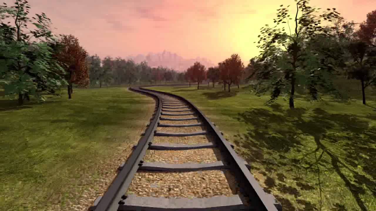 Train tracks - YouTube