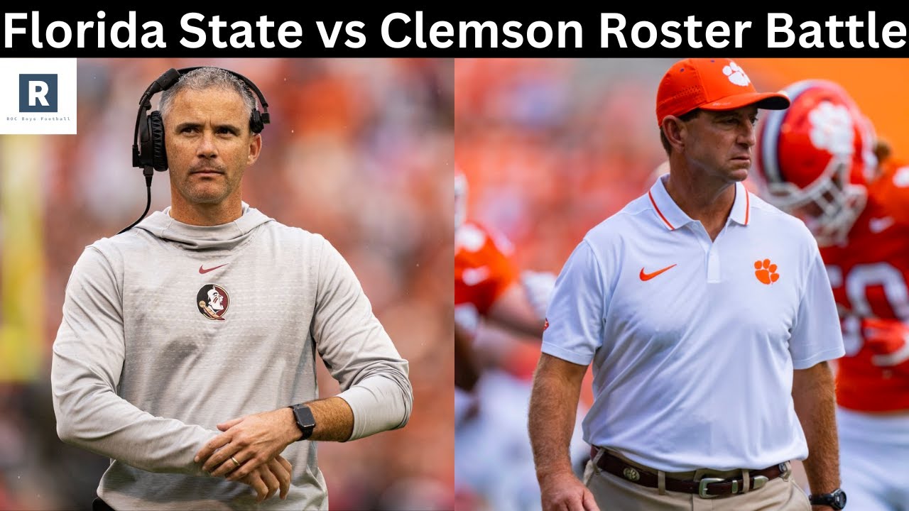 Florida State vs Clemson Roster Battle | FSU Football | Clemson ...