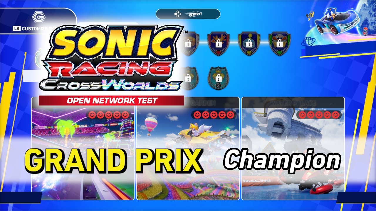 Grand Prix Champion Ceremony - Sonic Racing CrossWorlds OST