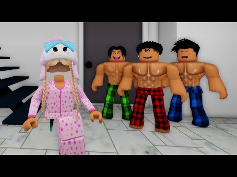 Brookhaven, But I SNUCK Inside A BOYS ONLY SLEEPOVER Party..