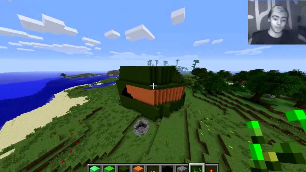 "Minecraft Master Chief helmet" - YouTube