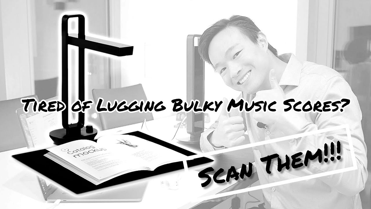 How to scan all your music scores with ease using the Czur Aura Pro ...