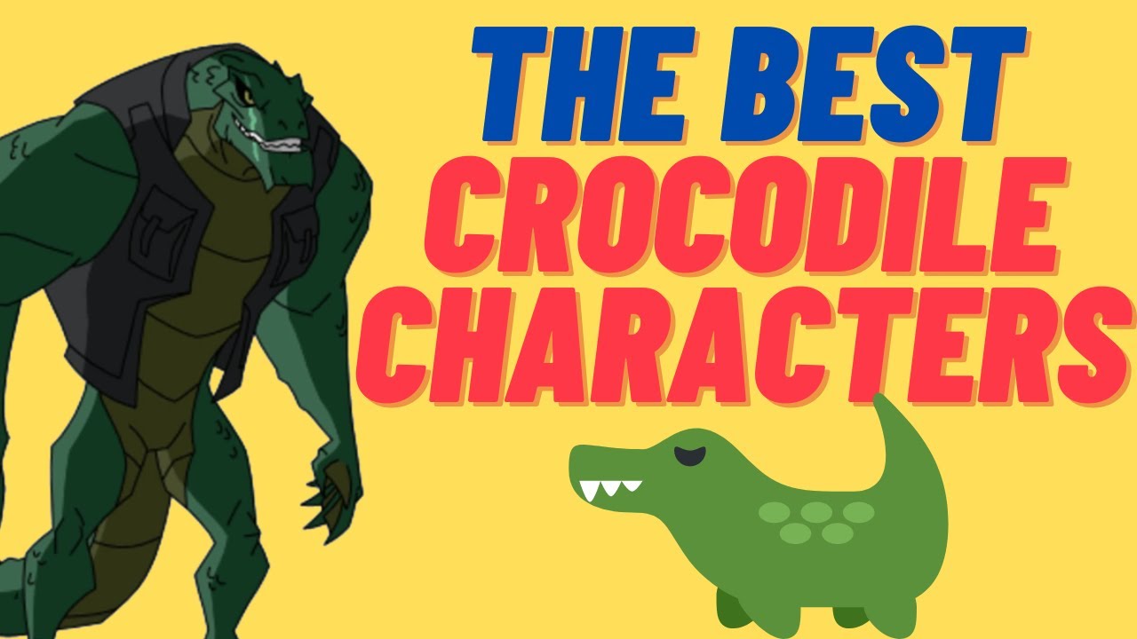 Best Cartoon Crocodile Characters Of All Time - YouTube