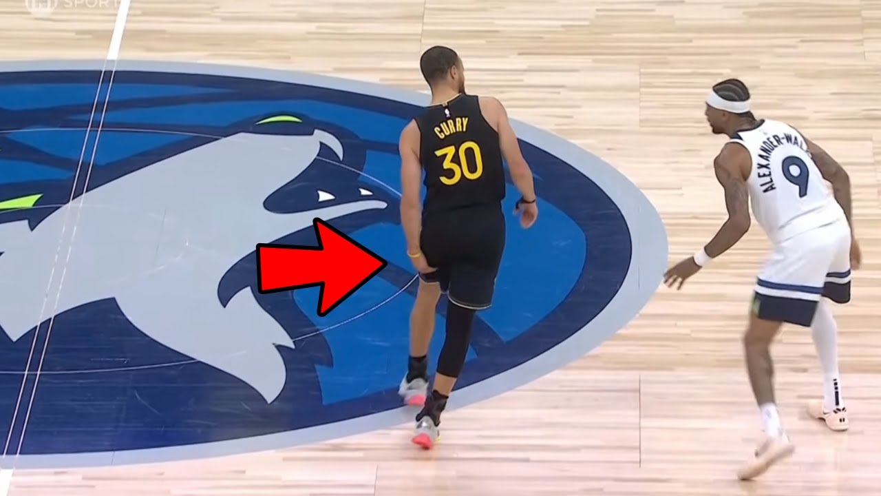 Steph Curry Grabs His Leg in Pain After Fluke Injury - Doctor Explains ...