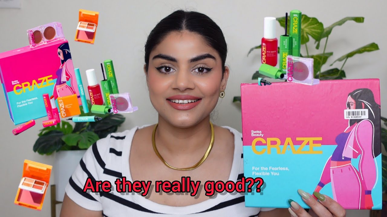 *NEW* Craze Collection by Swiss Beauty | First Impression ! Makeup ...