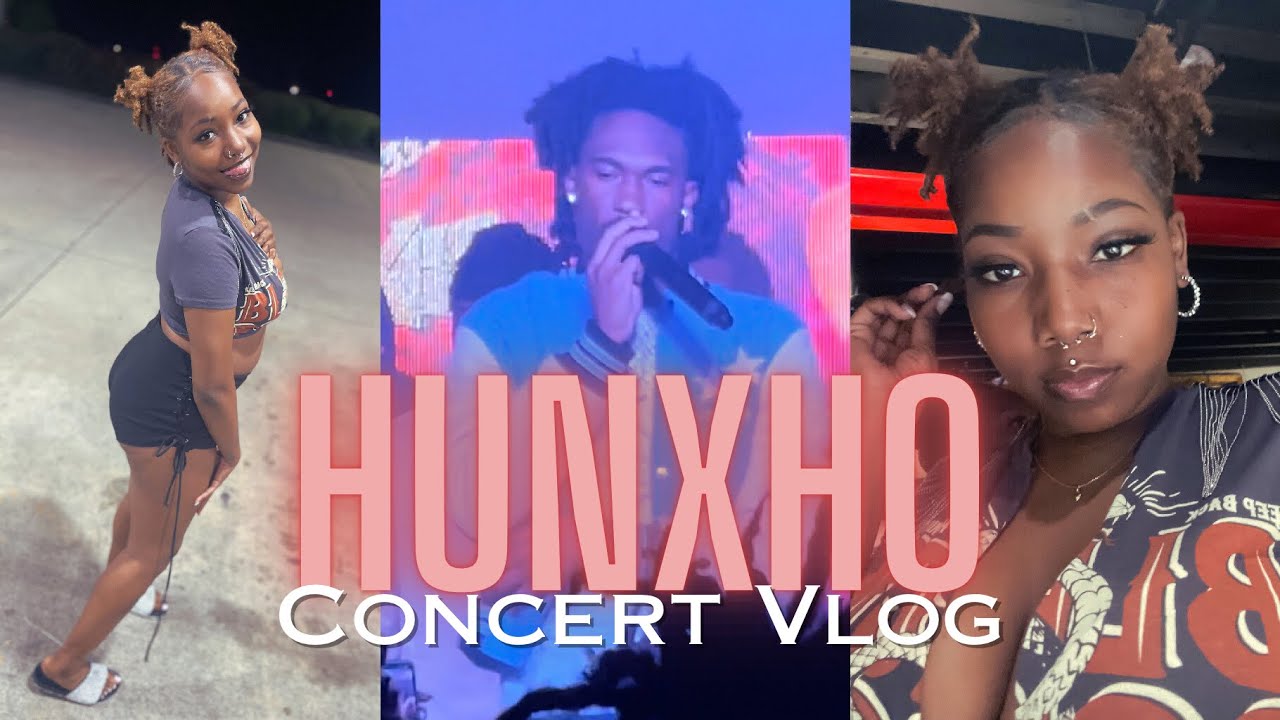 GRWM + HUNXHO CONCERT VLOG - YouTube
