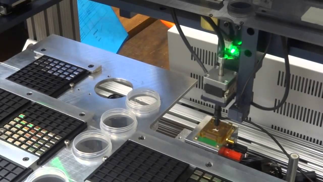 IC Tester Custom machine - YouTube