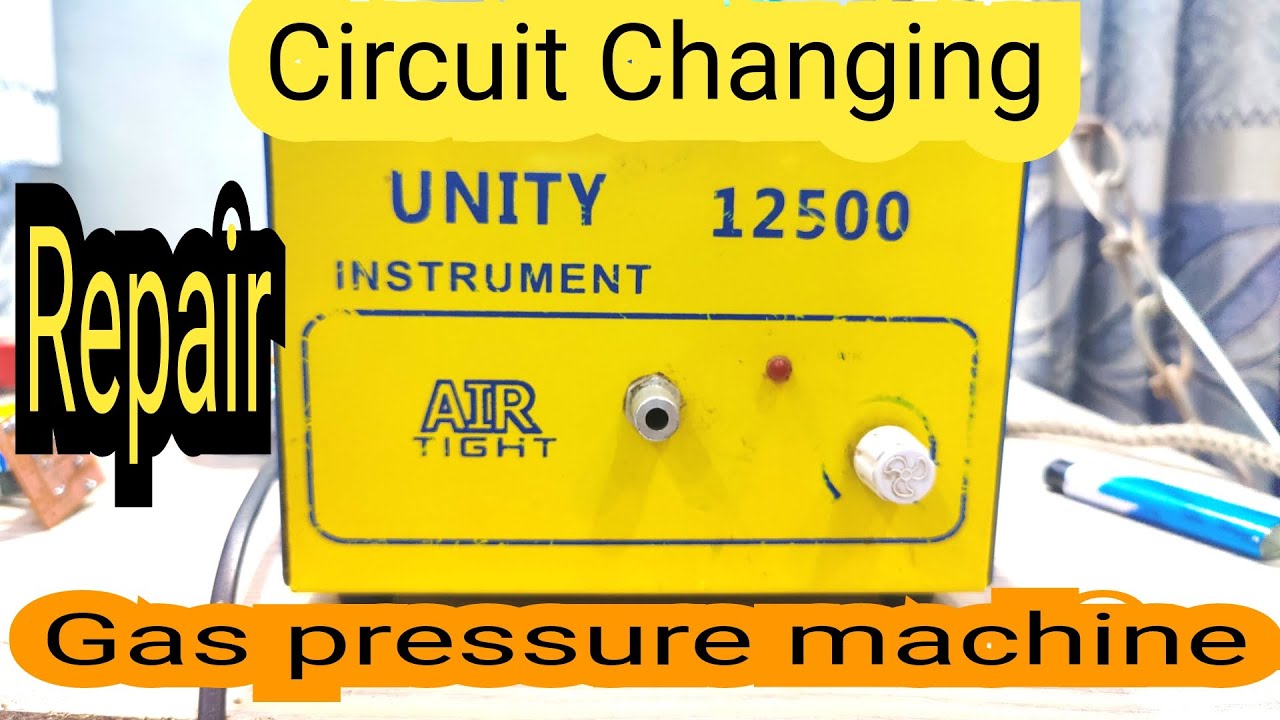 Unity Gas pressure machine check and Repair - YouTube