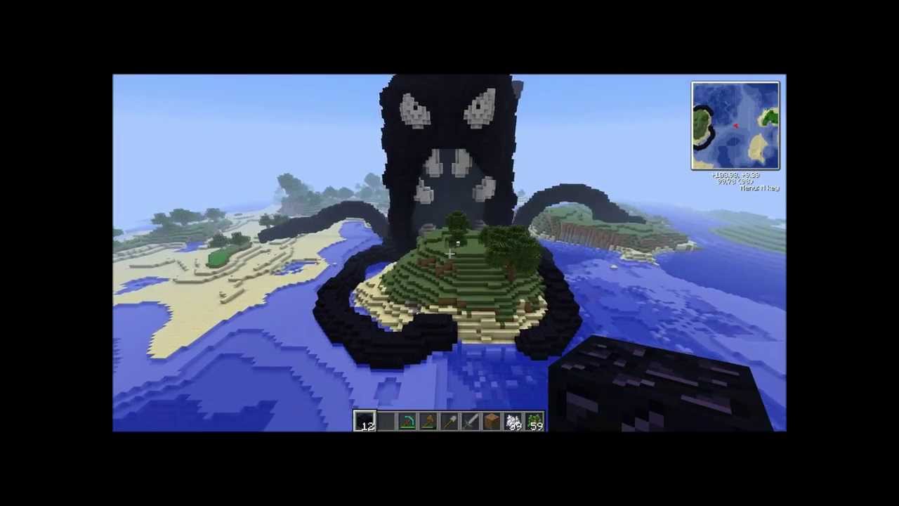 Let's Show Minecraft Buildings #2 [HD] Big Squid - YouTube