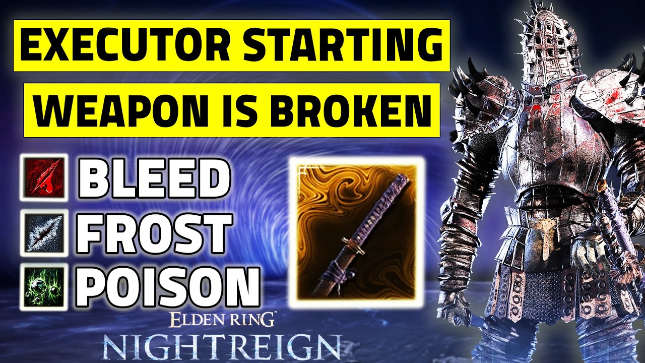 The Best and Most Broken Status Effects Executor Build - Solo Deathless | Elden Ring Nightreign ...