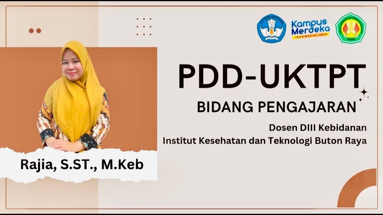 PDD-UKTPT PENGAJARAN | RAJIA | INSTITUT KESEHATAN DAN TEKNOLOGI BUTON ...