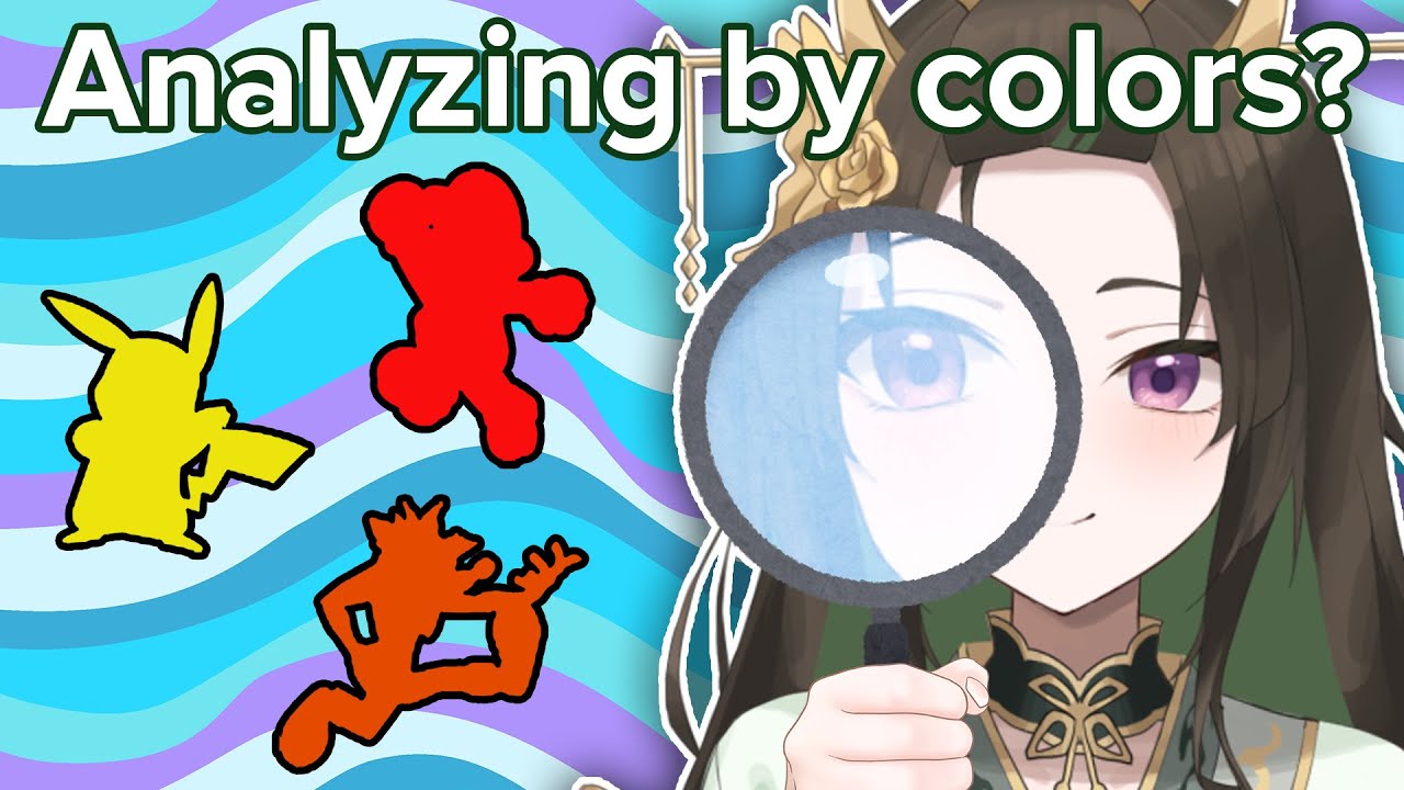 【Yunotebook #02.5】Analyzing YOUR FAV CHARACTERS by color! 【Yuno Hanaki ...
