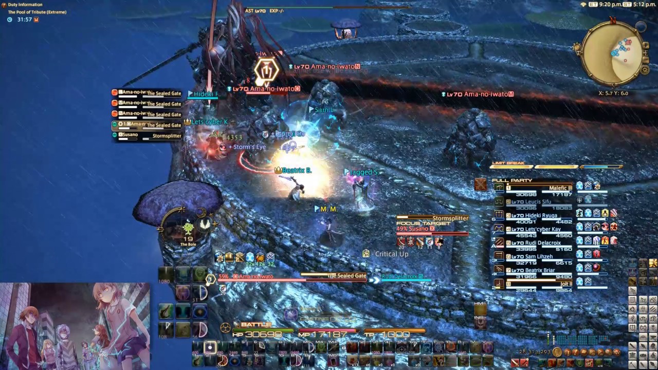 Final Fantasy XIV: Stormblood - Susano EXTREME - AST POV - YouTube