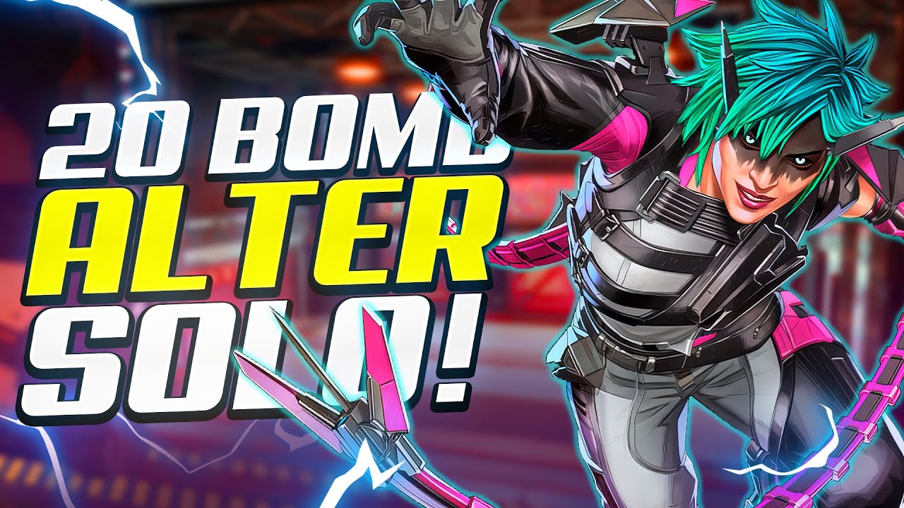 20 BOMB da Alter! Modo SOLO! | Apex Legends - YouTube