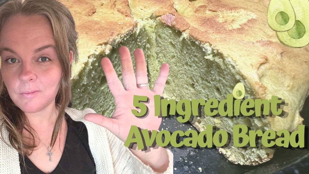 Avocado Bread So Easy To Make Youtube