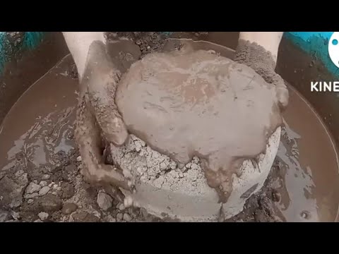 ASMR||Super crunchy crispy pure mud||relaxing mouthwatering yummy paste ...
