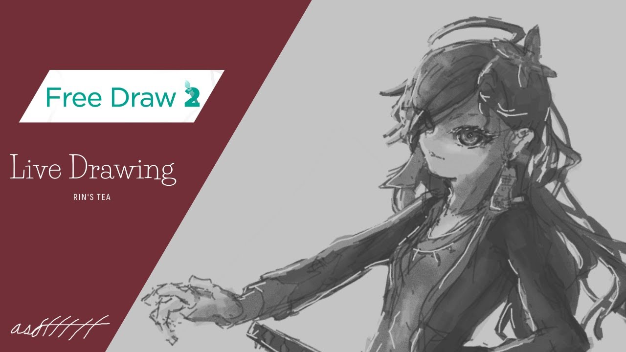ROBLOX Free Draw 2 Live Drawing - rinstea - YouTube