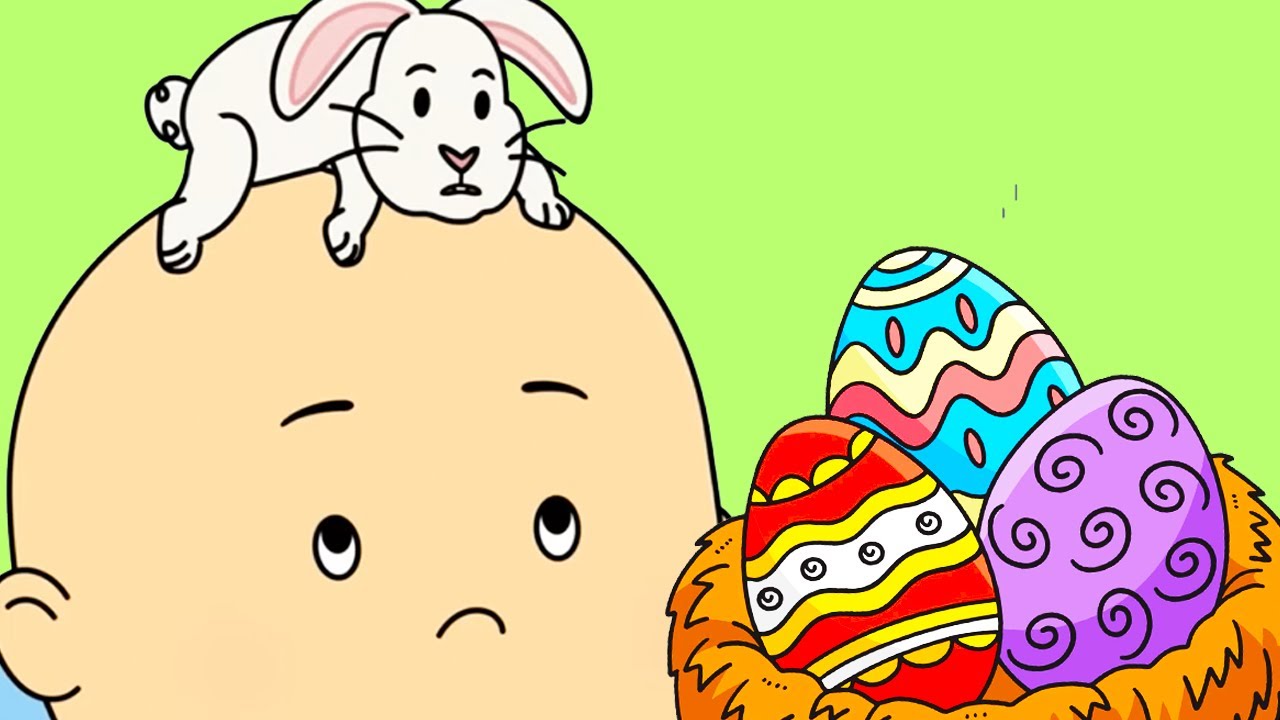 Easter Bunny | Caillou Cartoon - YouTube