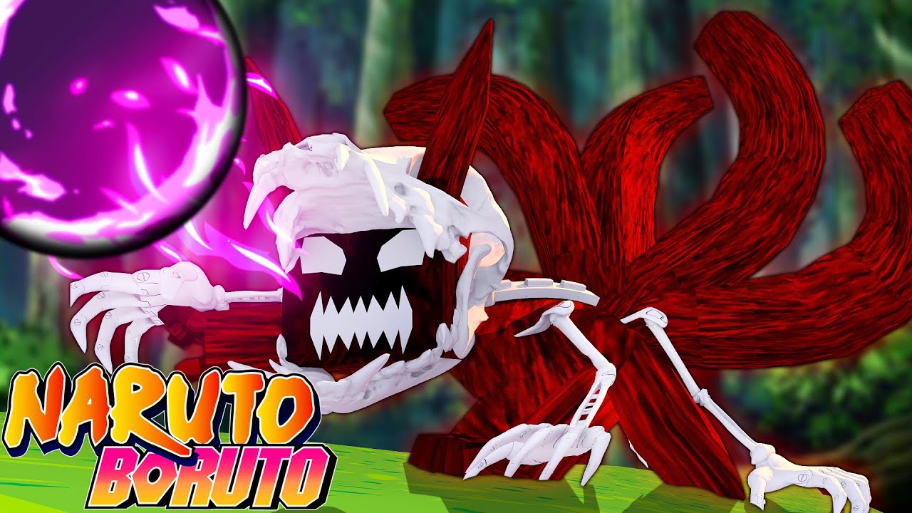 Minecraft: O PODER DA KURAMA DE 4 CAUDAS *bijuu dama* - NARUTO (BORUTO ...